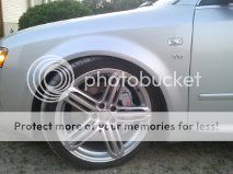 Do 18Z porsche calipers fit on a stock S4 (front) rotor?