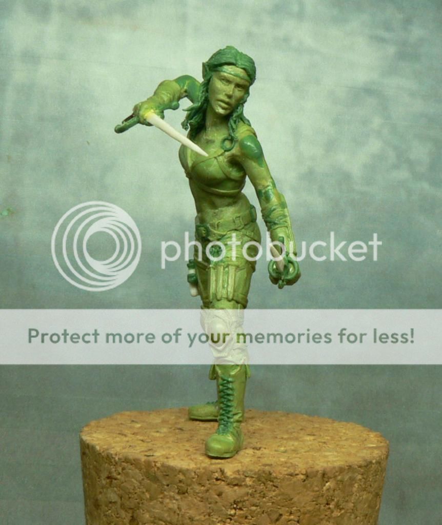 Completed Critique - Ariena, Elven Duelist 60mm | planetFigure | Miniatures