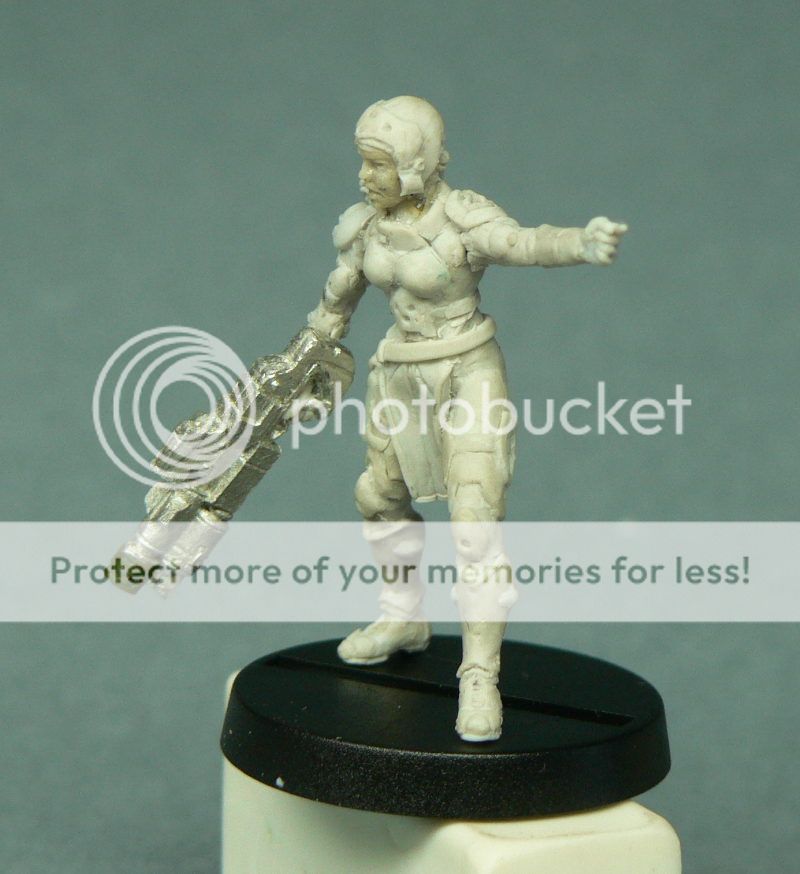 Completed Critique - Female Hafza 32mm | planetFigure | Miniatures
